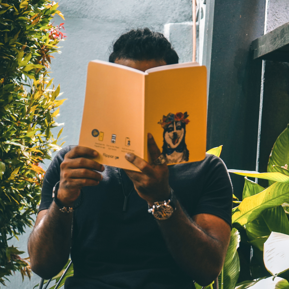 Husky themed notebook, in Augmented Reality – MovingUp Products (P) Ltd ...